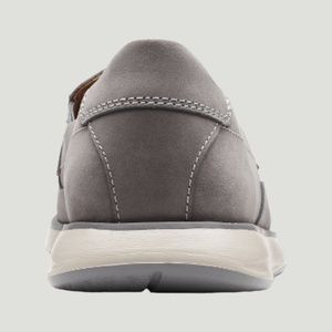 Clarks | Shoes | Mens Clark Unstructured Pilot Step Loafer Grey Nubuck ...